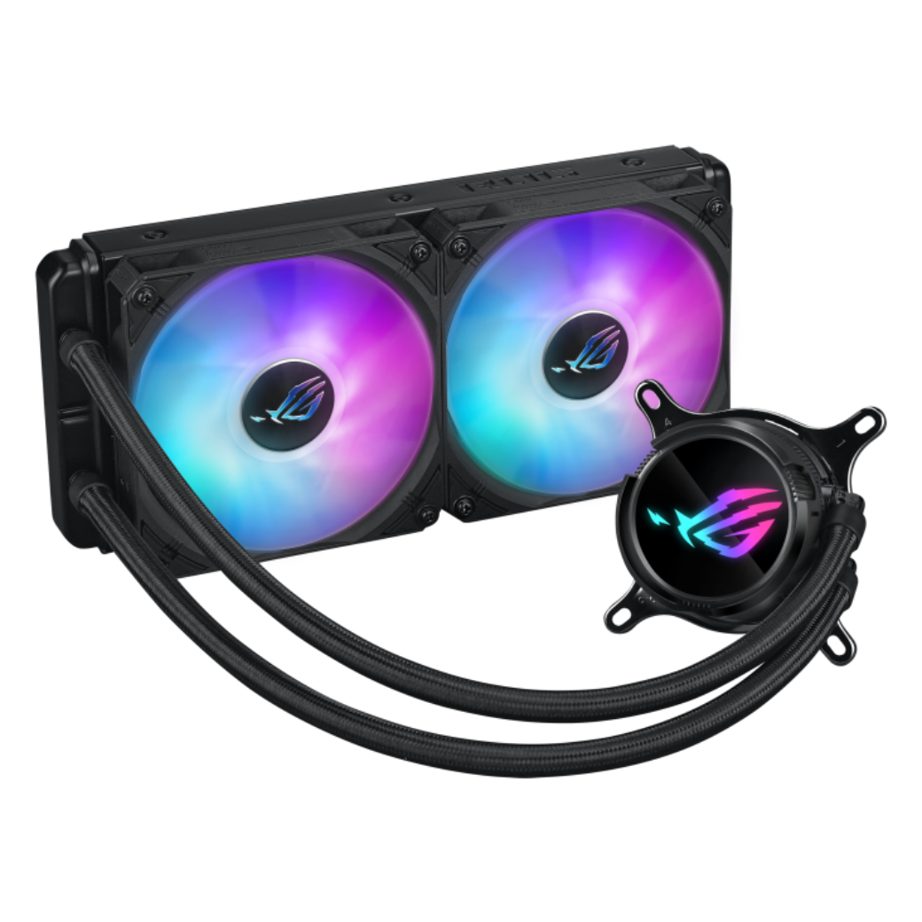 CPU COOLER (ชุดระบายความร้อนซีพียู) ASUS ROG STRIX LC III 240 ARGB ...