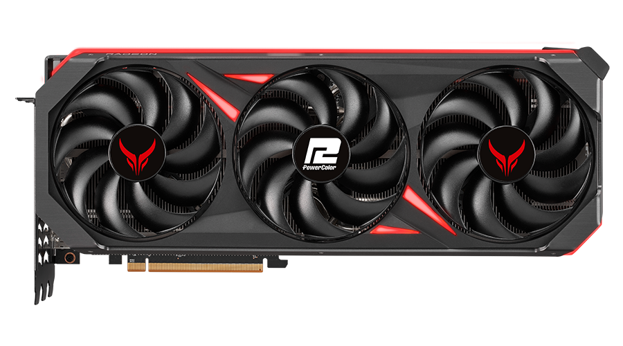 การ์ดจอ VGA POWER COLOR RED DEVIL AMD Radeon RX 7700 XT 12GB (รับประกัน ...