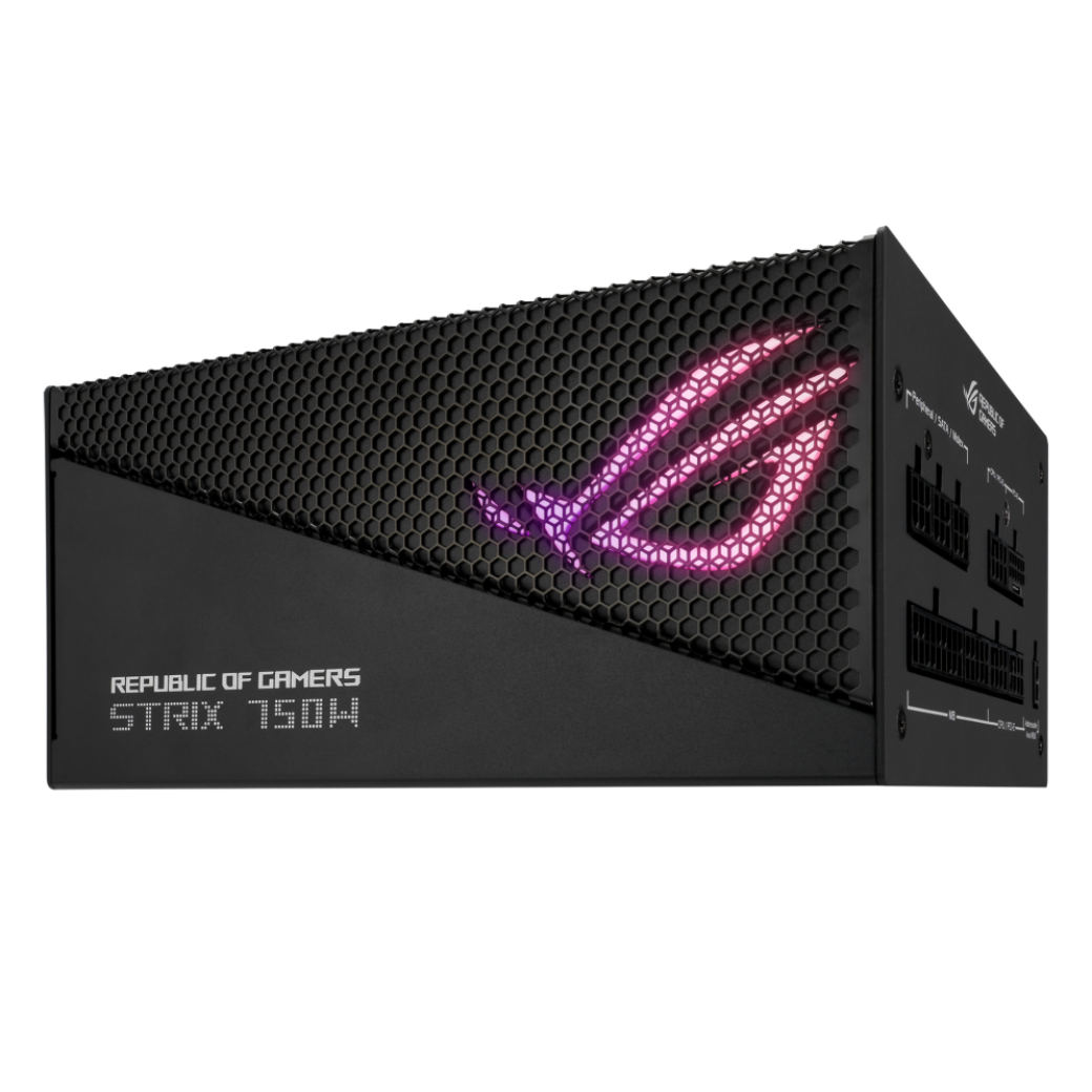 POWER SUPPLY (อุปกรณ์จ่ายไฟ) ASUS ROG Strix 750W Gold Aura Edition ประกันศูนย์ 10 ปี