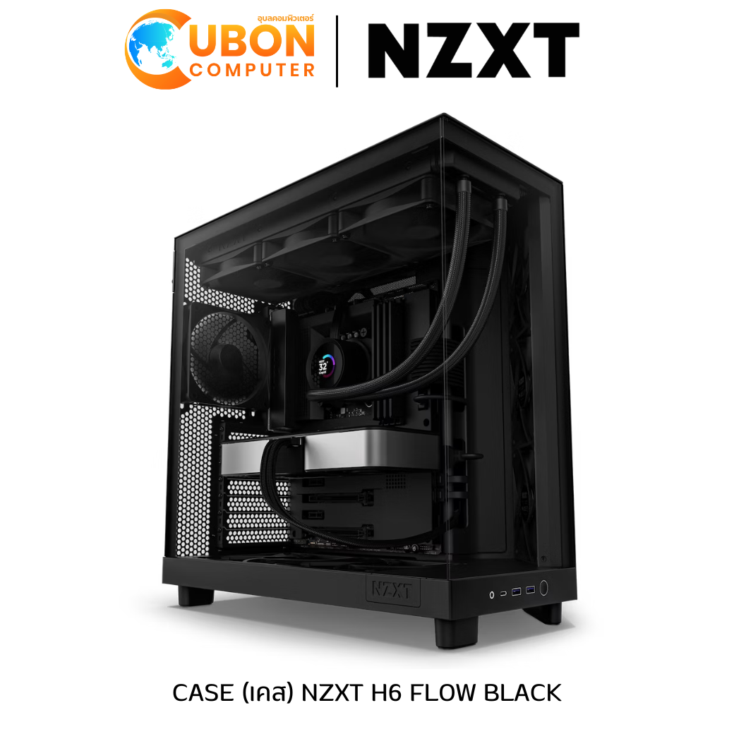 NZXT H6 FLOW BLACK/WHITE